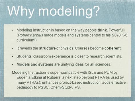 Modeling Instruction Ppt Download