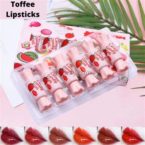 [buy 1 Get 1] Korean Tint Water Candy Tint Cheek And Lip Tint Lipstick Candy Lipstick Shopee