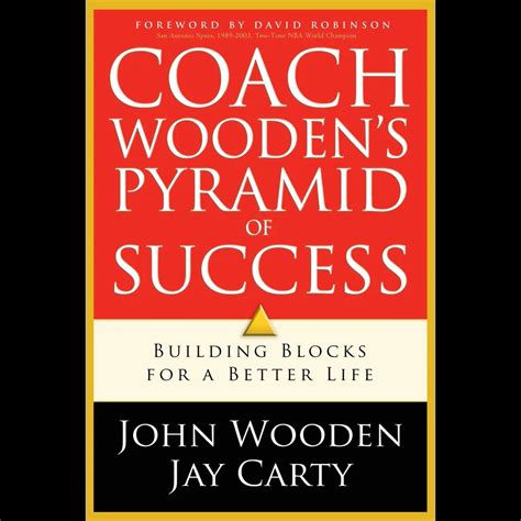 Coach Woodens Pyramid Of Success Wooden John