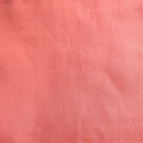 Solid Light Coral Hand Dyed Fabric