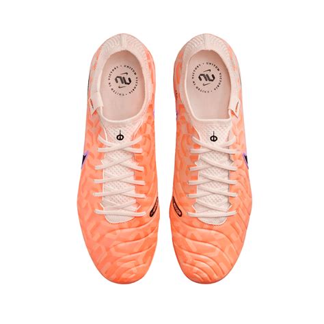 Nike Tiempo Legend 10 Elite Nu Firm Ground Cleats Soccer Dz3176 800 Orange