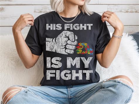 His Fight Is My Fight Autism Png His Fight Is My Fight Png Autism His