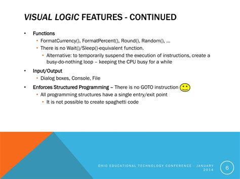 ppt using visual logic to teach a first course in programming logic