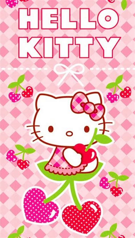 Iphone 壁纸 可爱 Hello Kitty 高清图片，堆糖，美图壁纸兴趣社区