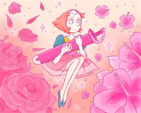 Pink Diamonds Pearl By Jmemdrawings On Deviantart Pearl Steven