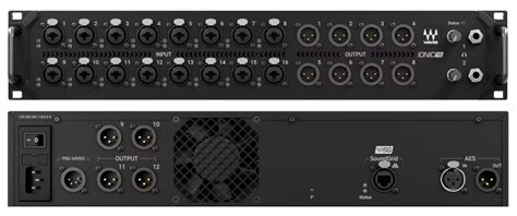 Waves Audio Now Shipping Ionic 16 Soundgrid Stagebox Prosoundweb
