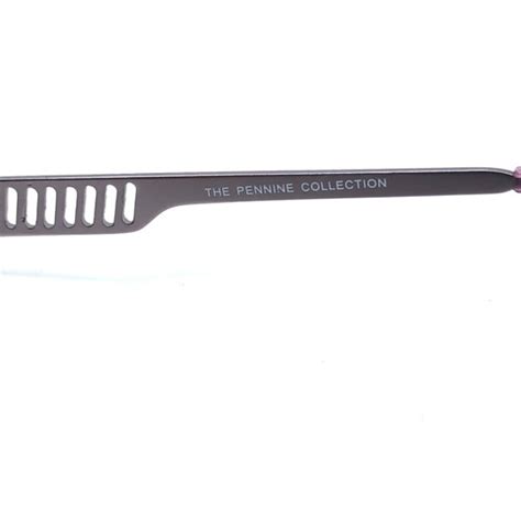 Vintage Pennine Rachel Eyeglasses Glasses Frame Pink Gem