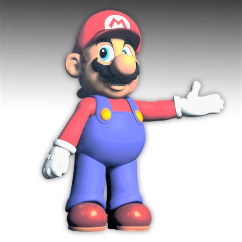 Sfm N64 Era Mario Render Model By The Boofster Rmario