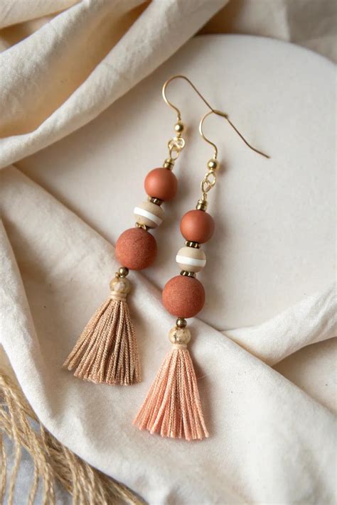 21 Inspiring Clay Bead Earring Ideas