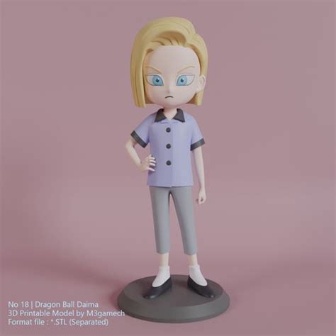 3d File No 18 Dragon Ball Daima 🐉 ・3d Print Model To Download・cults