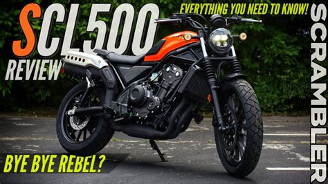 New Honda Scl500 Scrambler Review Better Than Rebel 500 Or An