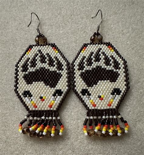 New Bear Claw Dangle Drop Earrings Authentic Native Made Odeimin And Sage Handmade
