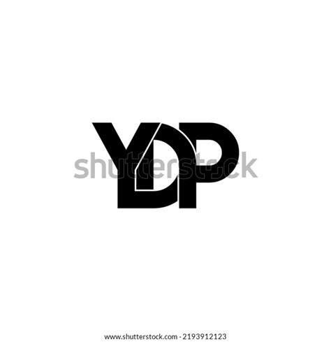 Ydp Letter Original Monogram Logo Design Stock Vector Royalty Free
