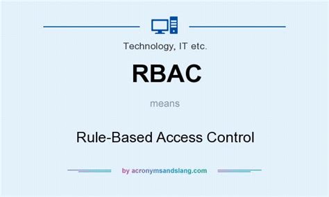Rbac Rule Based Access Control In Technology It Etc By
