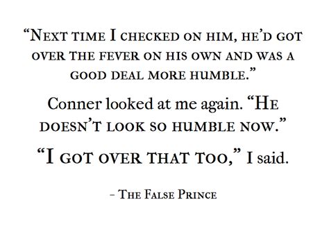 The False Prince Poem Next Time I Checked On Him