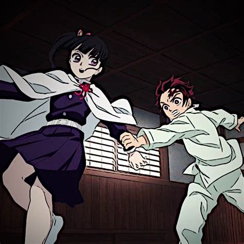 Kanao Tsuyuri And Tanjiro Kamado Icon Dibujos Bonitos Dibujos Fotos