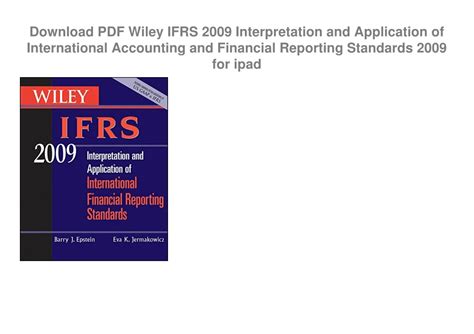 Ppt Download Pdf Wiley Ifrs 2009 Interpretation And Application Of
