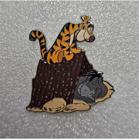 Disney Other Disney Pin Tigger Eeyore Sleeping Winnie The Pooh Lanyard Starter Poshmark