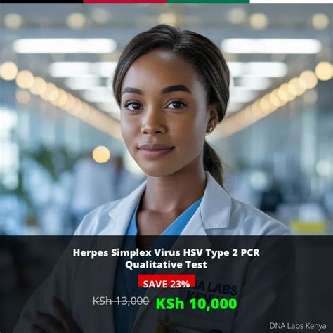 Herpes Simplex Virus Hsv Type 2 Pcr Qualitative Test Ksh 10000