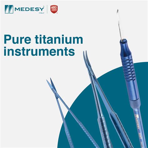 Pure Titanium Instruments Medesy