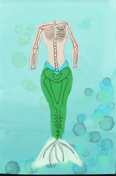 Mermaid Anatomy By Truekingsneverdie On Deviantart