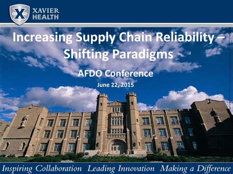 Pdf Increasing Supply Chain Reliability Shifting Paradigmsindyafdo