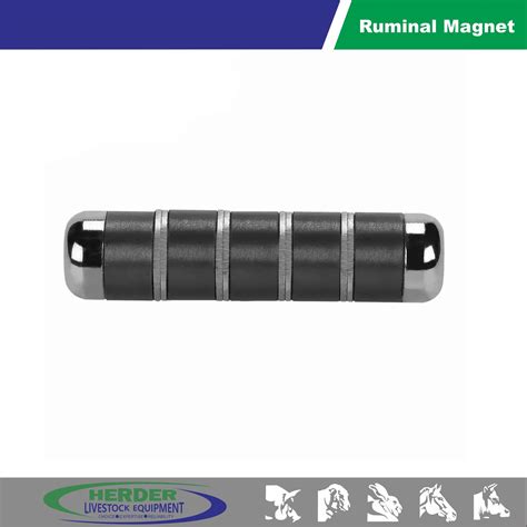 Ruminal Magnet Effective Veterinary Instrument Iman Ruminal Seccionado 1 9 X 8 75 Cm Cow Rumen