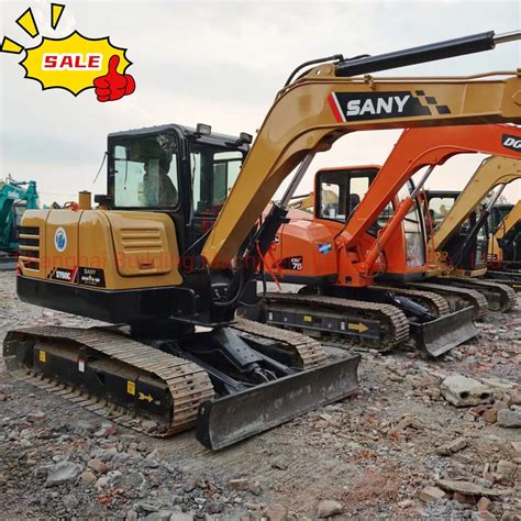 Hot Sale Used Sy60c Sy75c Sy85c Sy95c Sy135c Sany Mini Excavators In