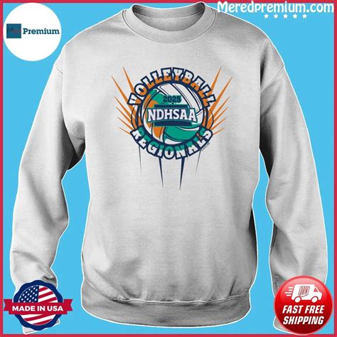 Official Ndhsaa Region Volleyball Tournament 2025 Shirt Hoodie
