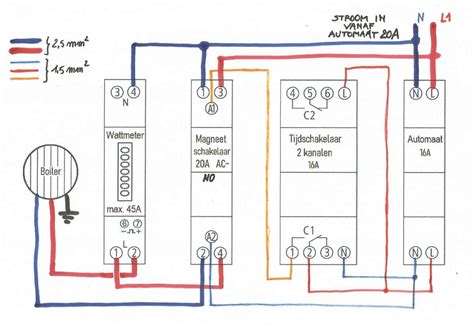 Schema Aansluiting Boiler Na Tijdschakelaar Livios Forum