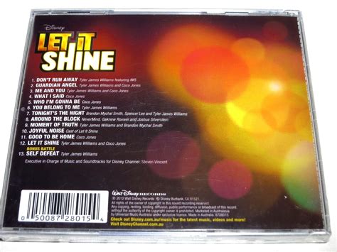 Soundtrack Let It Shine Disney Original Soundtrack Cd Ebay Australia