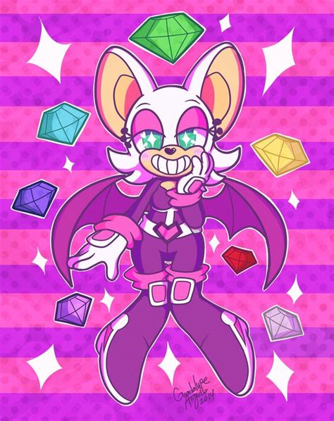 Rouge The Bat Rouge The Bat Sonic Art Sonic Fan Art