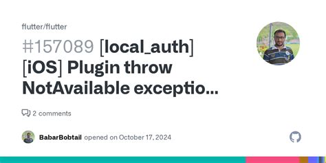 Localauth Ios Plugin Throw Notavailable Exception In Cases Of No Permission Lockout And