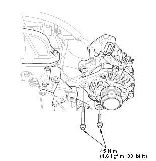 Alternator Removal Instructions Please Where Is The Bottom Bolt