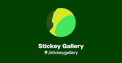 Stickey Gallery Instagram Linktree