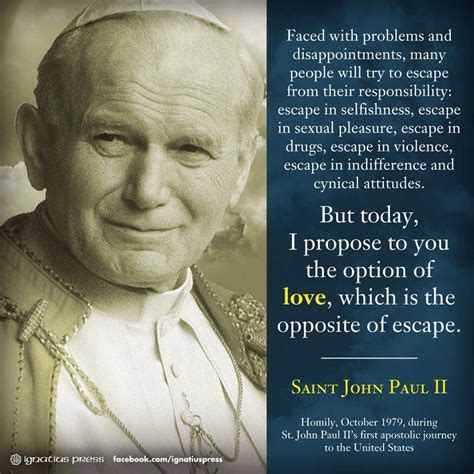 Pope St John Paul Ii St John Paul Ii John Paul Ii Quotes Pope John