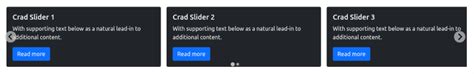 Bootstrap Card Slider With Splide JS Example FrontendShape
