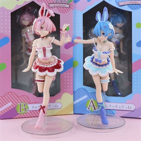 Jual Action Figure Rem Ram Bunny Girl Anime Re Zero Re Zero Rezero