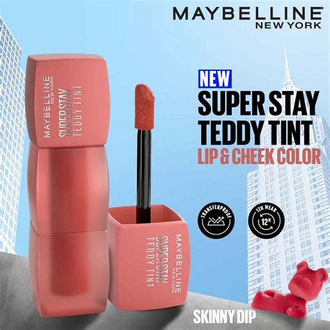Maybelline New York Superstay Teddy Tint Lip And Cheek Color Skinny