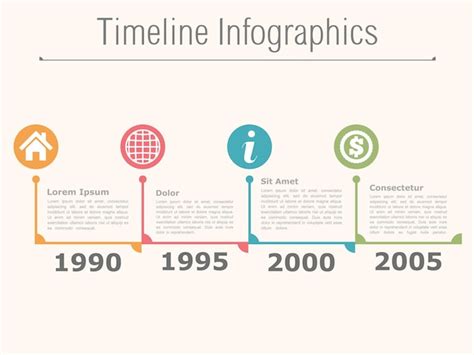 Premium Vector Timeline Infographics Design Template Vector Eps10 Illustration
