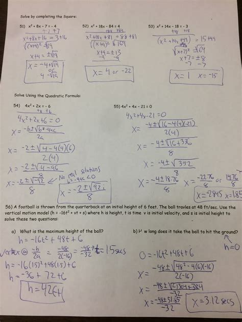 Algebra 1 Unit 4 Test Linear Equations Answers Tessshebaylo