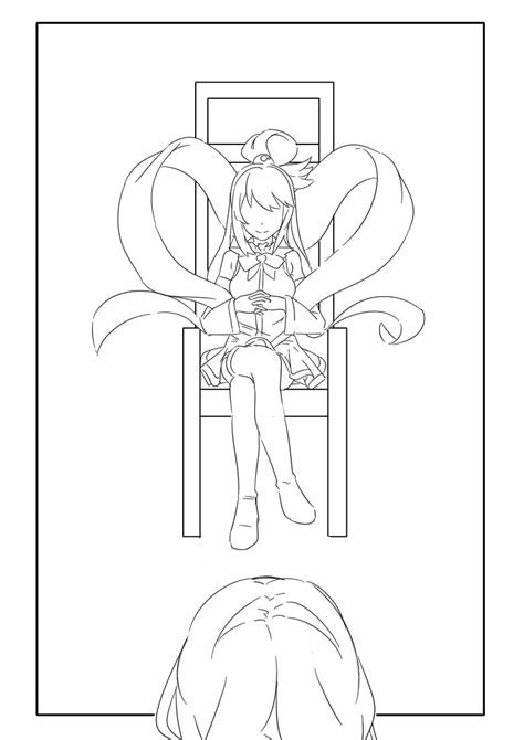 Aqua And Iseri Nina Kono Subarashii Sekai Ni Shukufuku Wo And 1 More Drawn By Lurennanzhu