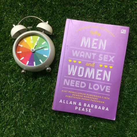 Jual Why Men Want Sex And Women Need Love Kode 1317 Shopee Indonesia