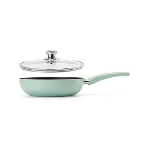 Chảo Sâu Lòng Chống Dính Có Vung Kính Elmich El 5913gy20 Size 20cm Elmich