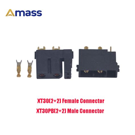 Amass Xt3022 Xt30pb22 Xt30pw22 Signal Pin Xt30u For Fpv Drone