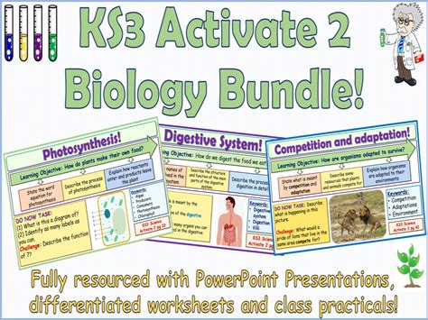 Activate 2 Ks3 Biology Bundle Teaching Resources