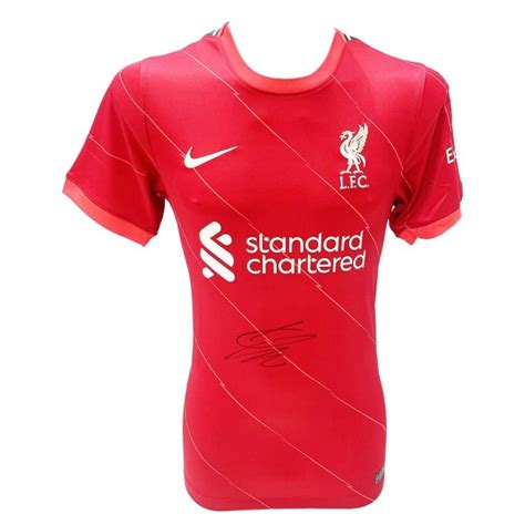 Jurgen Klopps Liverpool Signed Shirt Charitystars