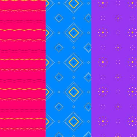 Free Vector Minimal Geometric Pattern Set