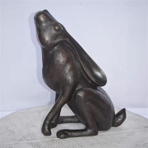 Moon Gazing Hare Statue Arturban Statue