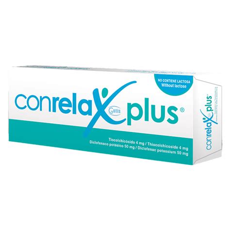 Conrelax 4mg Tabletas Tiocolchicósido Farmacias Julios Panamá
